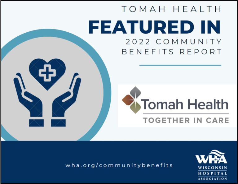 Tomah Health Highlighted in Statewide Community Benefit Report | Tomah ...