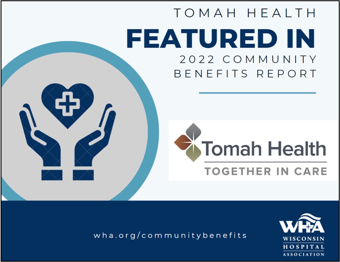 Tomah Health Highlighted in Statewide Community Benefit Report | Tomah ...