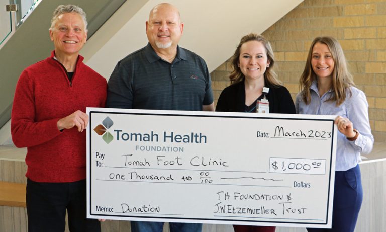 Tomah Health, Viterbo Provide Foot Care | Tomah Health