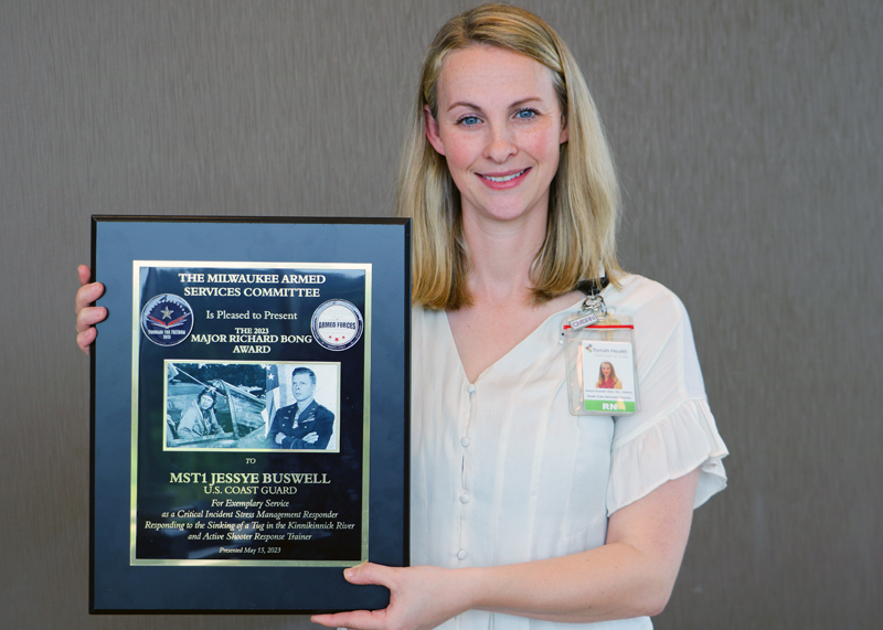 Buswell Receives Highly Coveted Bong Award | Tomah Health